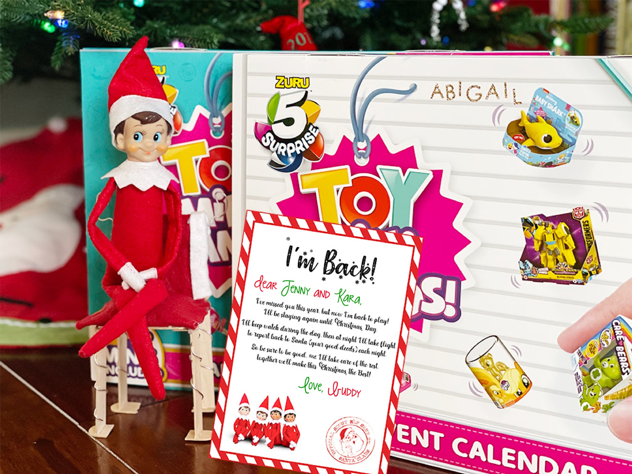 The Tired Parent’s Advent Calendar: 24 Days of Elf on the Shelf Ideas ...